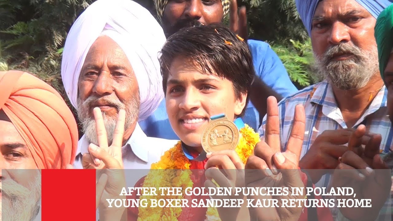 After The Golden Punches In Poland, Young Boxer Sandeep Kaur Returns ...