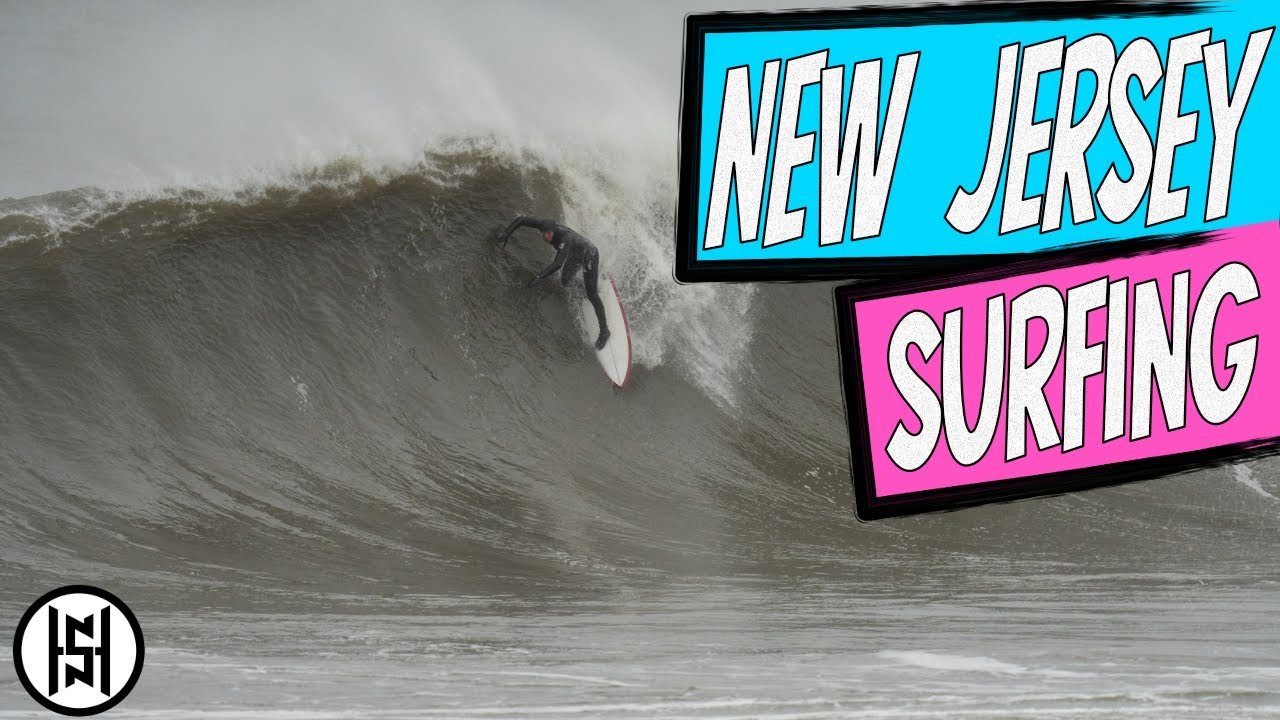 NEW JERSEY SURFING: WINTER of 2023 - YouTube