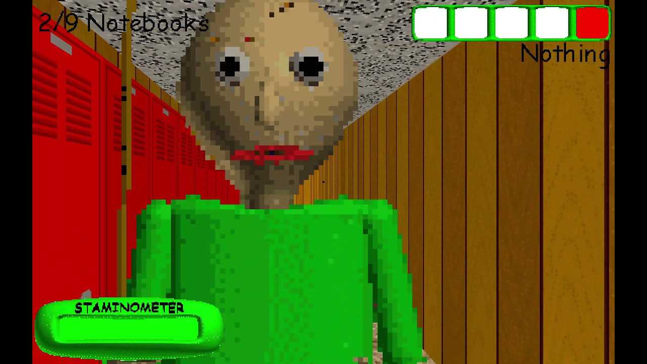 Baldi's Basics Plus glitch - YouTube