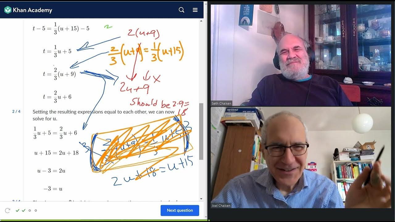 Solving System of Linear Equations SAT Math Question of the Day ...