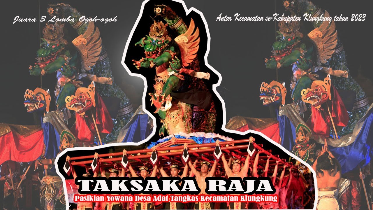 Juara 3 Lomba Ogoh Ogoh Antar Kecamatan Se Kabupaten Klungkung Tahun
