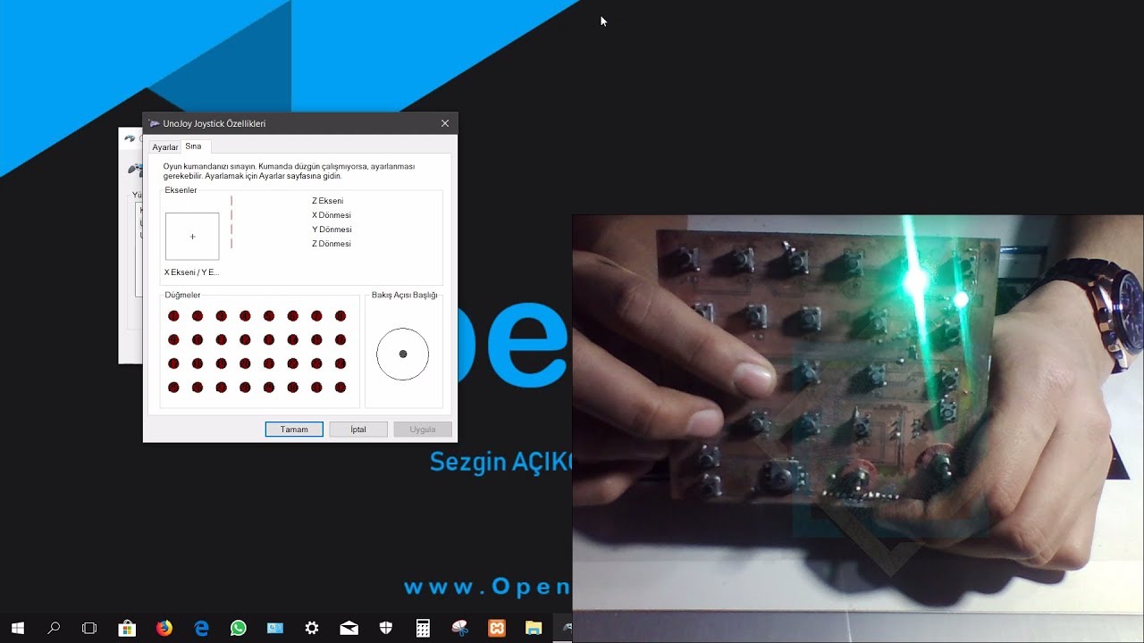 F-16 ICP Konsolu - USB(Plug&Play) - YouTube