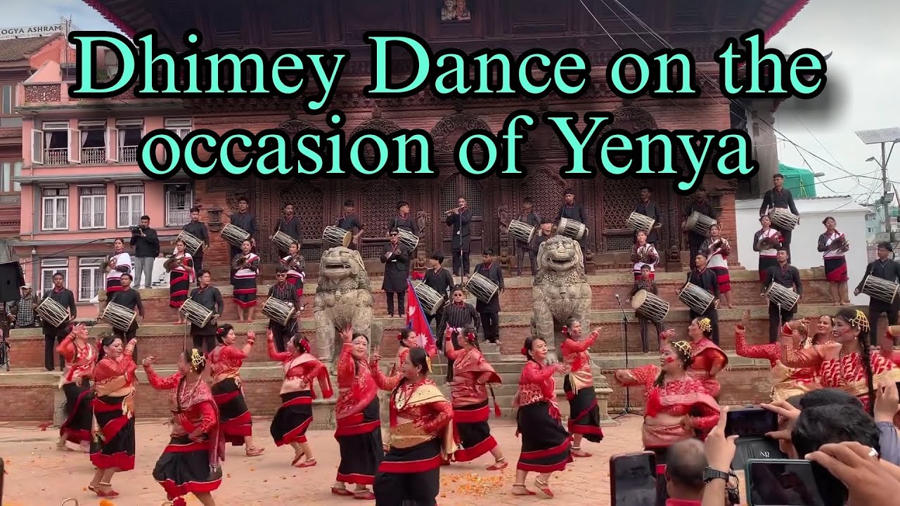 Cultural Dhimey Dance at Basantapur, Kathmandu | Yenya (Indra Jatra ...