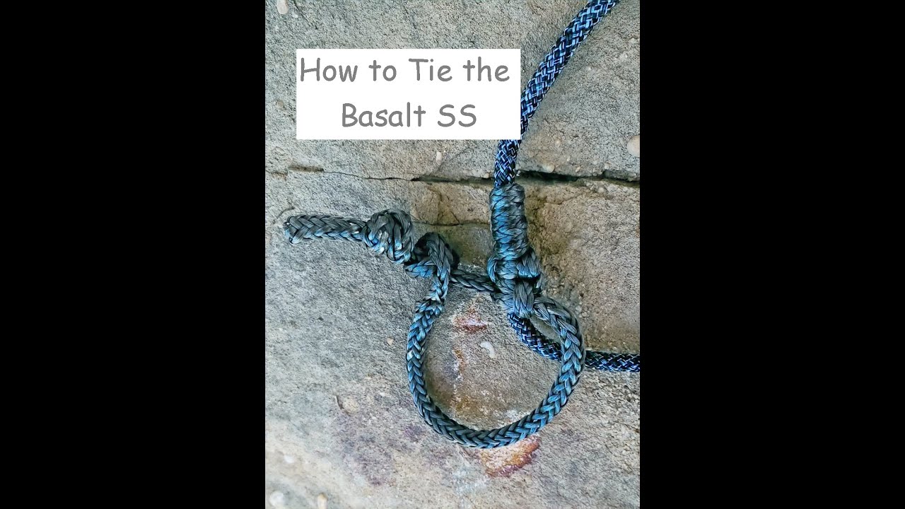 How to Tie a WLR Hitch with the Basalt SS - YouTube