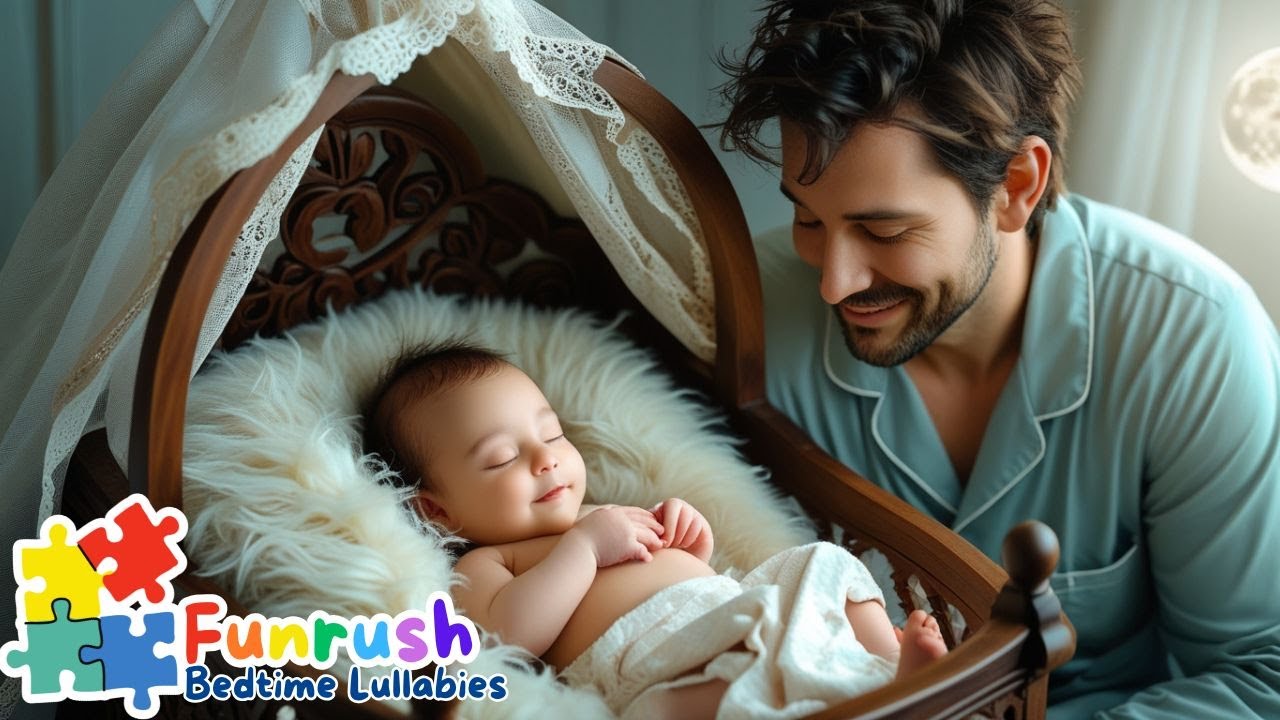Rock a Bye Baby Lullaby🌙 🎶 | Funrush Bedtime Lullabies and Soothing ...