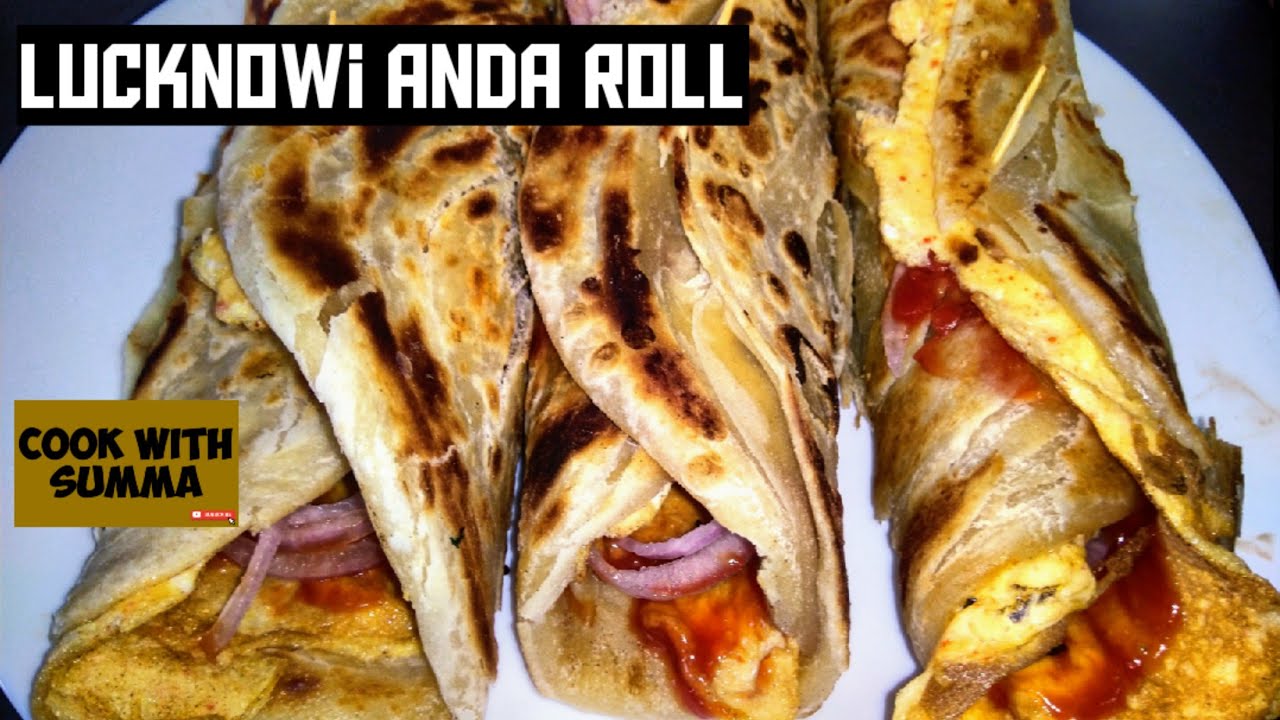 Egg Roll Recipe | Anda Roll Lucknowi Style | Cook with Summa | अंडा रोल ...
