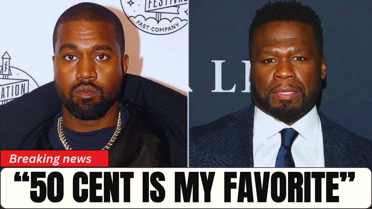 "You My right hand Man" Kanye Praises 50 Cent amid release of His new ...