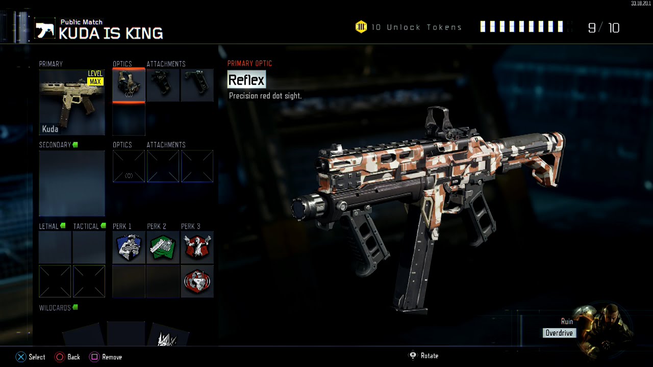 CALL OF DUTY BLACK OPS 3 KUDA BEST CLASS SET UP my TOP GUN FOR NOW ...