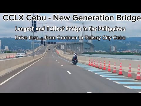 CCLX Cebu Drive thru newest generation Bridge in the Philippines 🇵🇭 #trending #bridge #travel # ...
