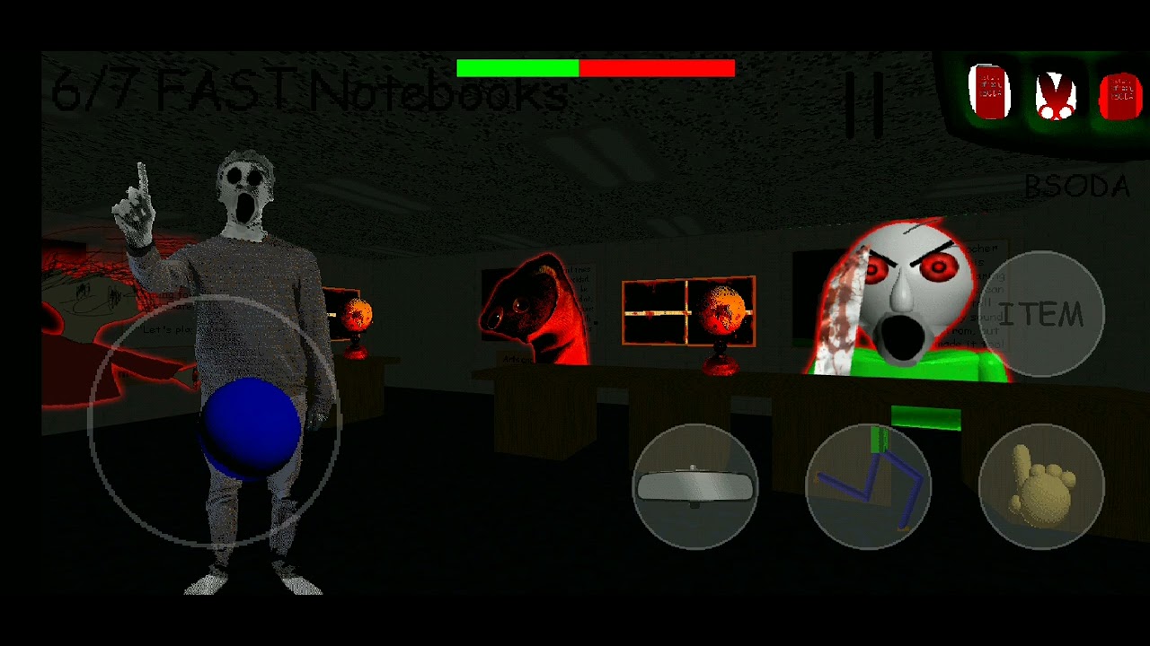 Baldi's Basics In Terrible and Bloody Things Super Fast Edition NSPC ...