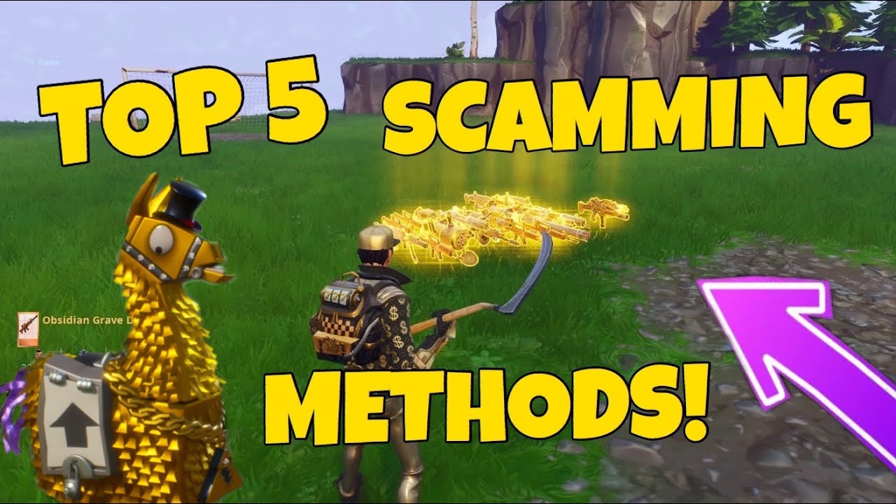 *NEW* TOP 5 SCAMMING METHODS IN FORNITE! - YouTube
