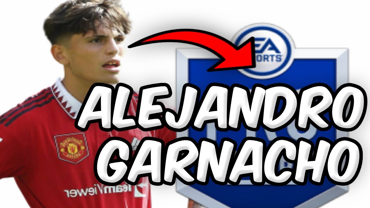 Alejandro Garnacho FIFA 23 | VIRTUAL PRO LOOKALIKE TUTORIAL - YouTube