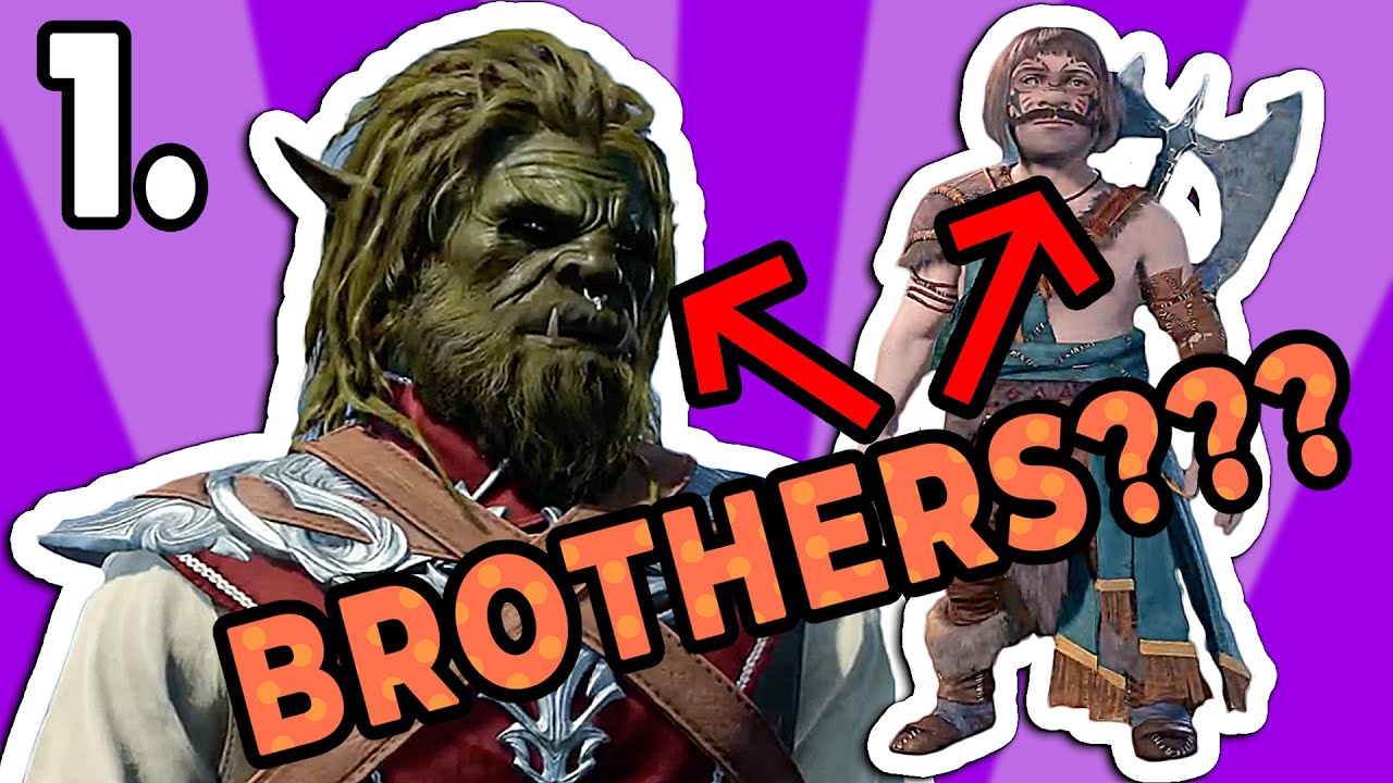 we played BROTHERS in Baldur's Gate 3 - YouTube