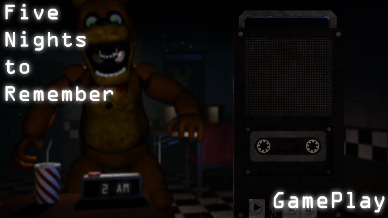 Jogando o Novo jogo da Radiance Team Five Nights to Remember - YouTube