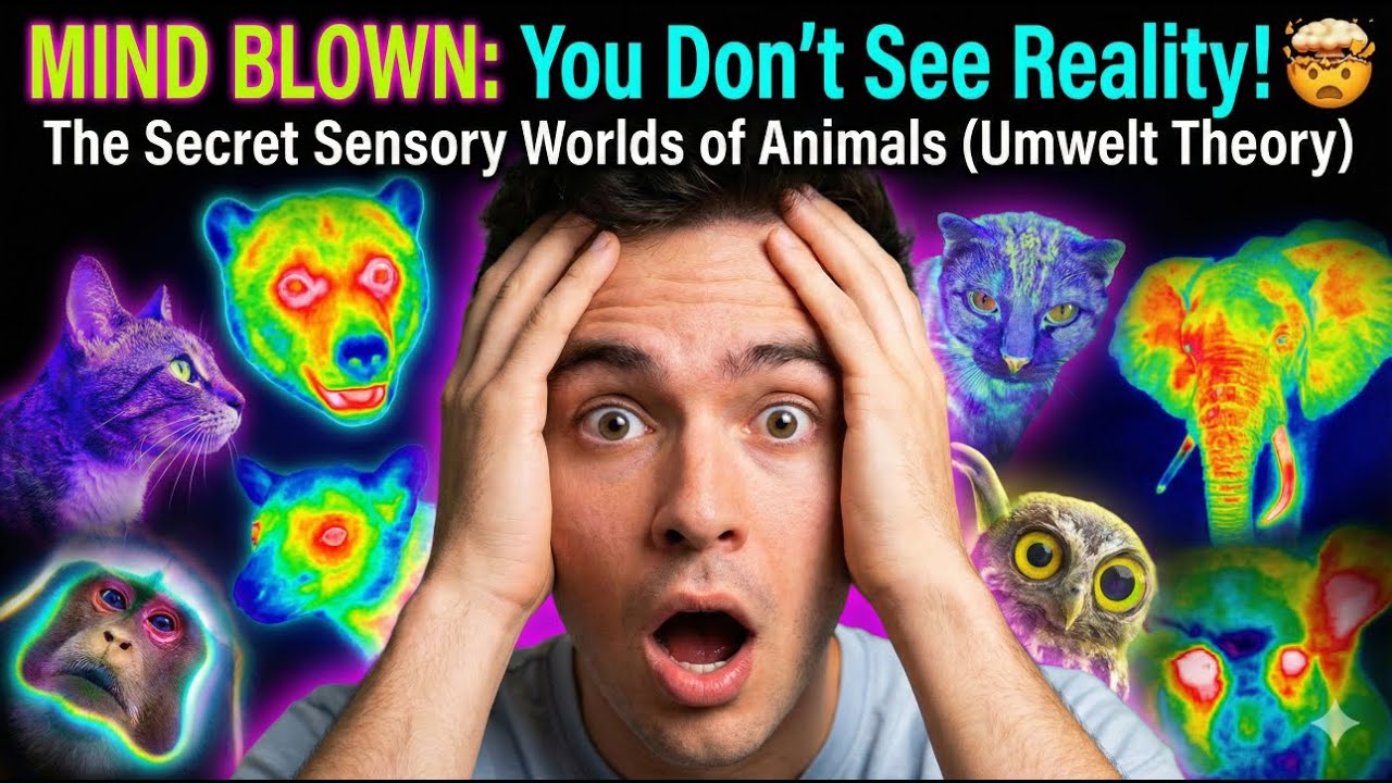MIND BLOWN: You Don't See Reality! 🤯 The Secret Sensory Worlds of ...