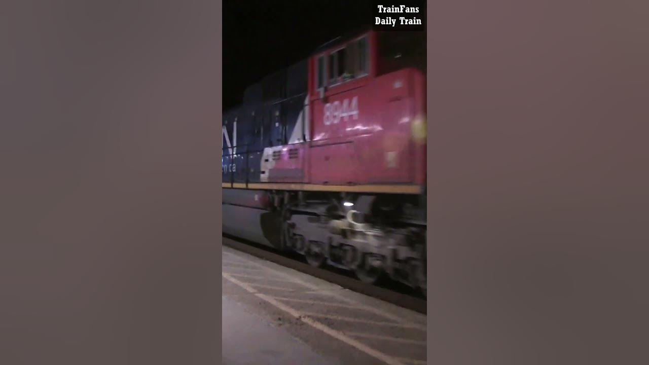 #shorts Manifest Train M397 With CN 8944 & CN 8853 Locomotives Sarnia #trains #railway - YouTube