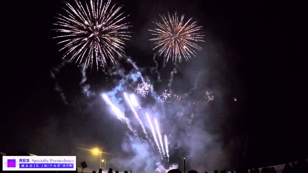 23rd Annual Torchlight Parade and Firework Display - YouTube