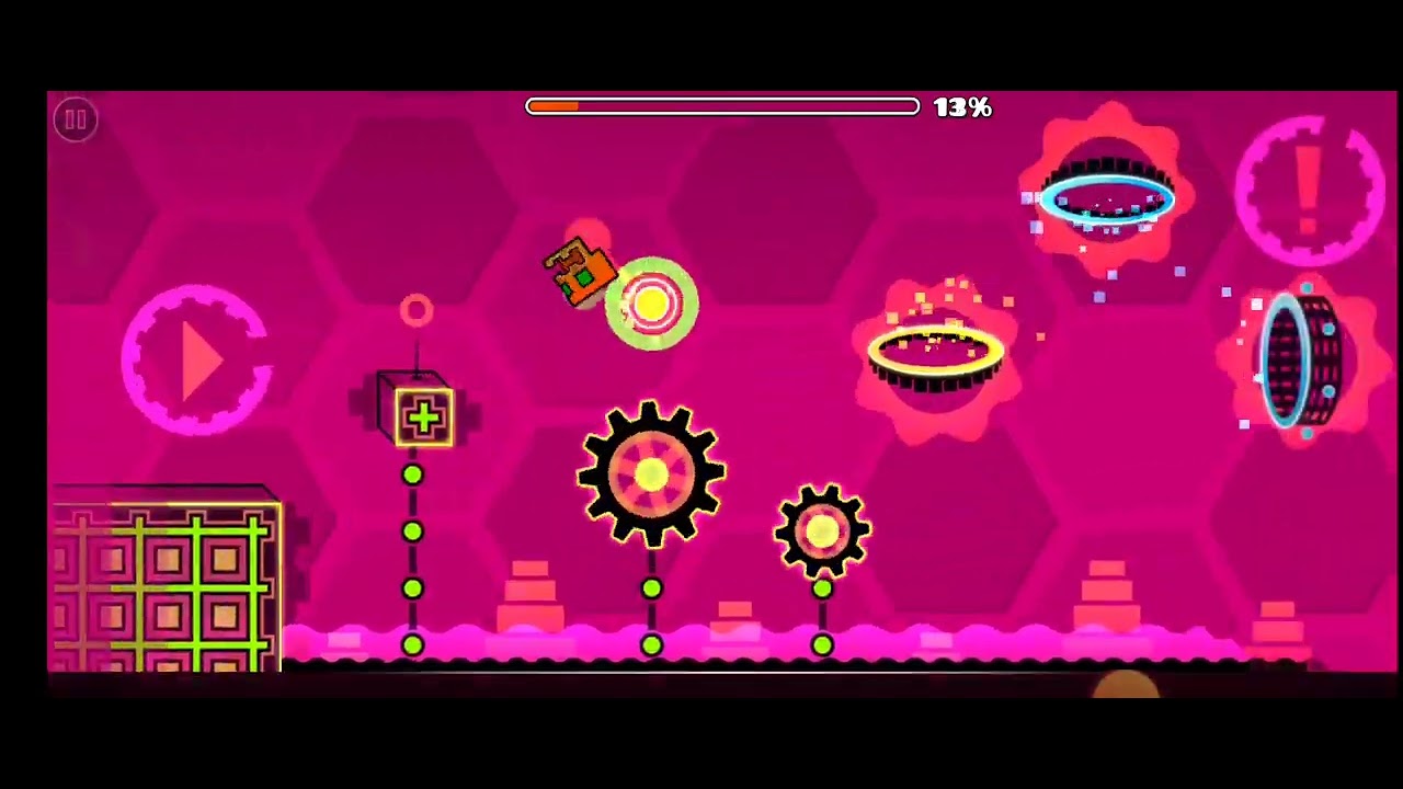 Primer Video Del Canal De Geometry Dash Youtube