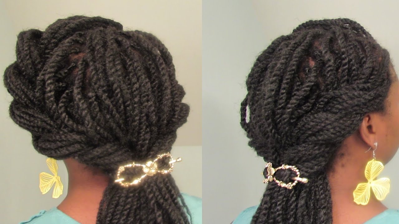 Kinky Twist: Natural Hair Tutorial - YouTube