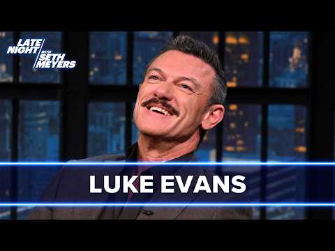Luke Evans Needs Oxygen Tanks Backstage to Survive His Tight Rocky Horror Corset
