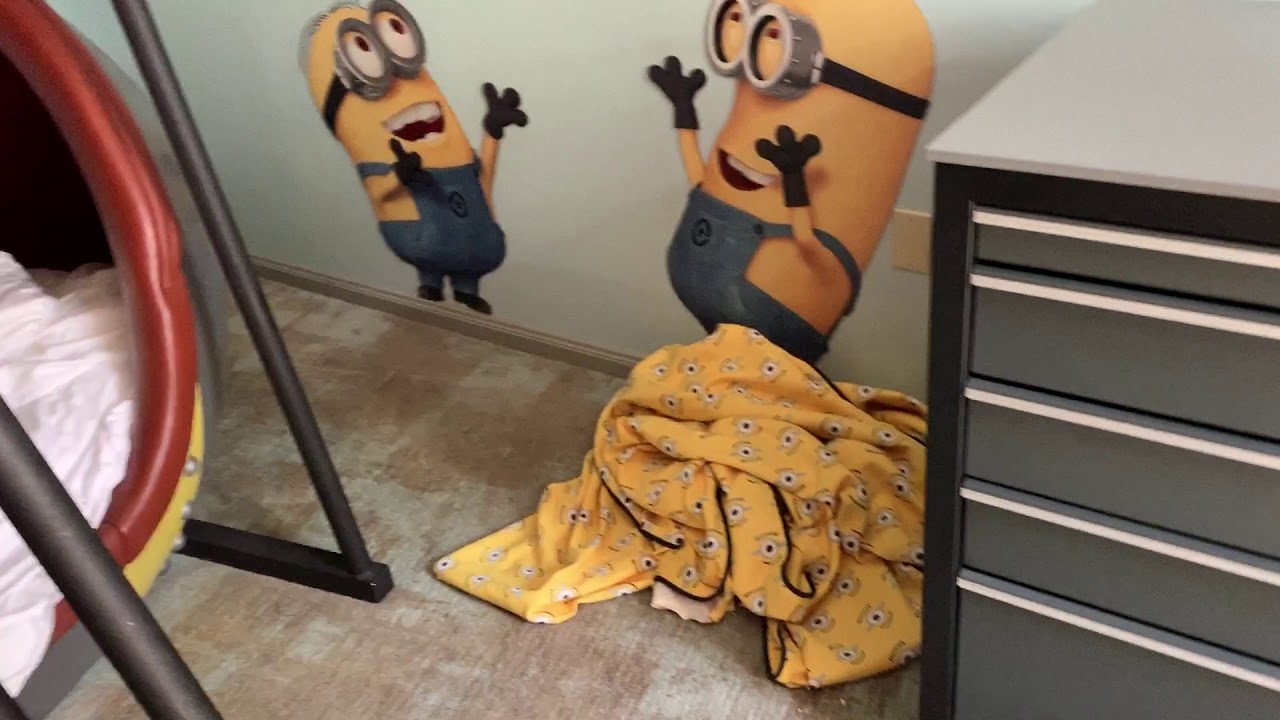 Special, Secret Despicable Me Room at Loews Portofino Hotel - YouTube