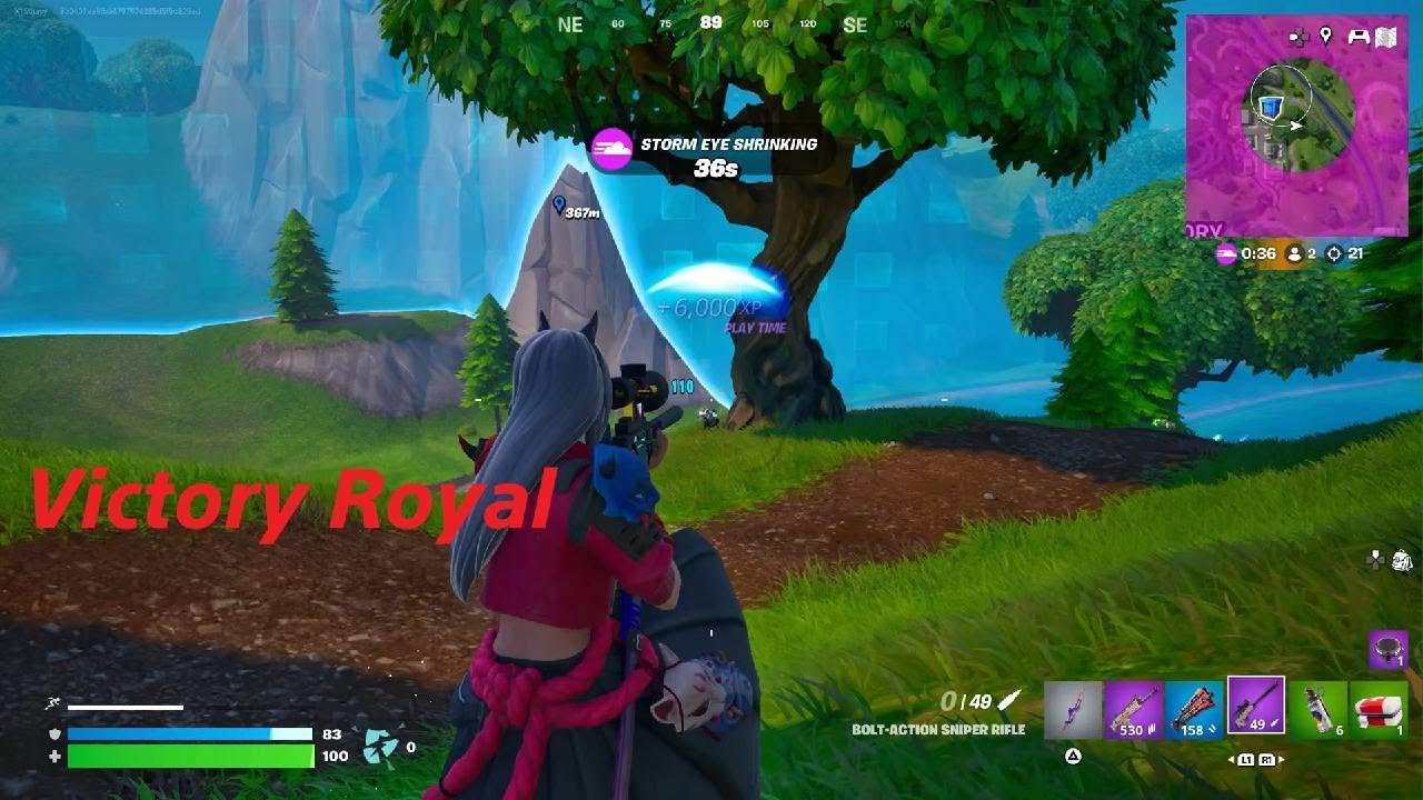 Fortnite Chapter 1 season 2 second day on and still winning - YouTube