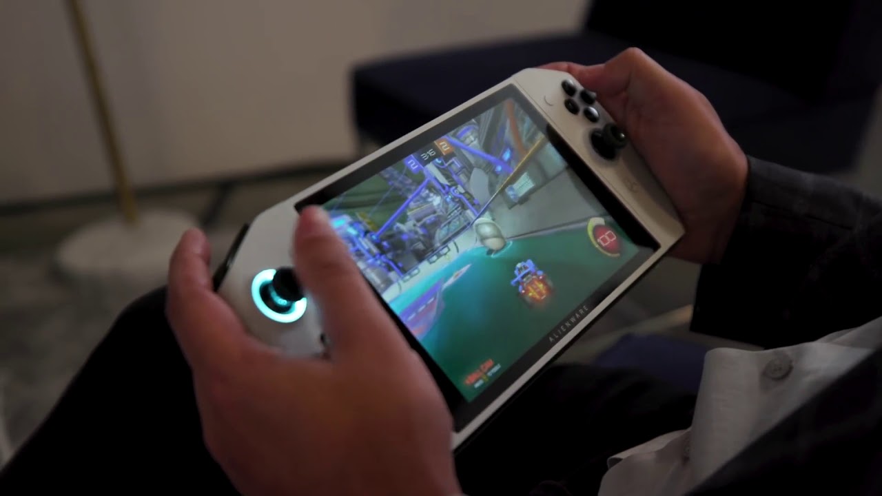 ALIENWARE GAMING CONSOLE CONCEPT UFO - YouTube