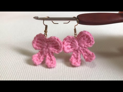 🎀 Crochet this bow emoji！so sweet so easy