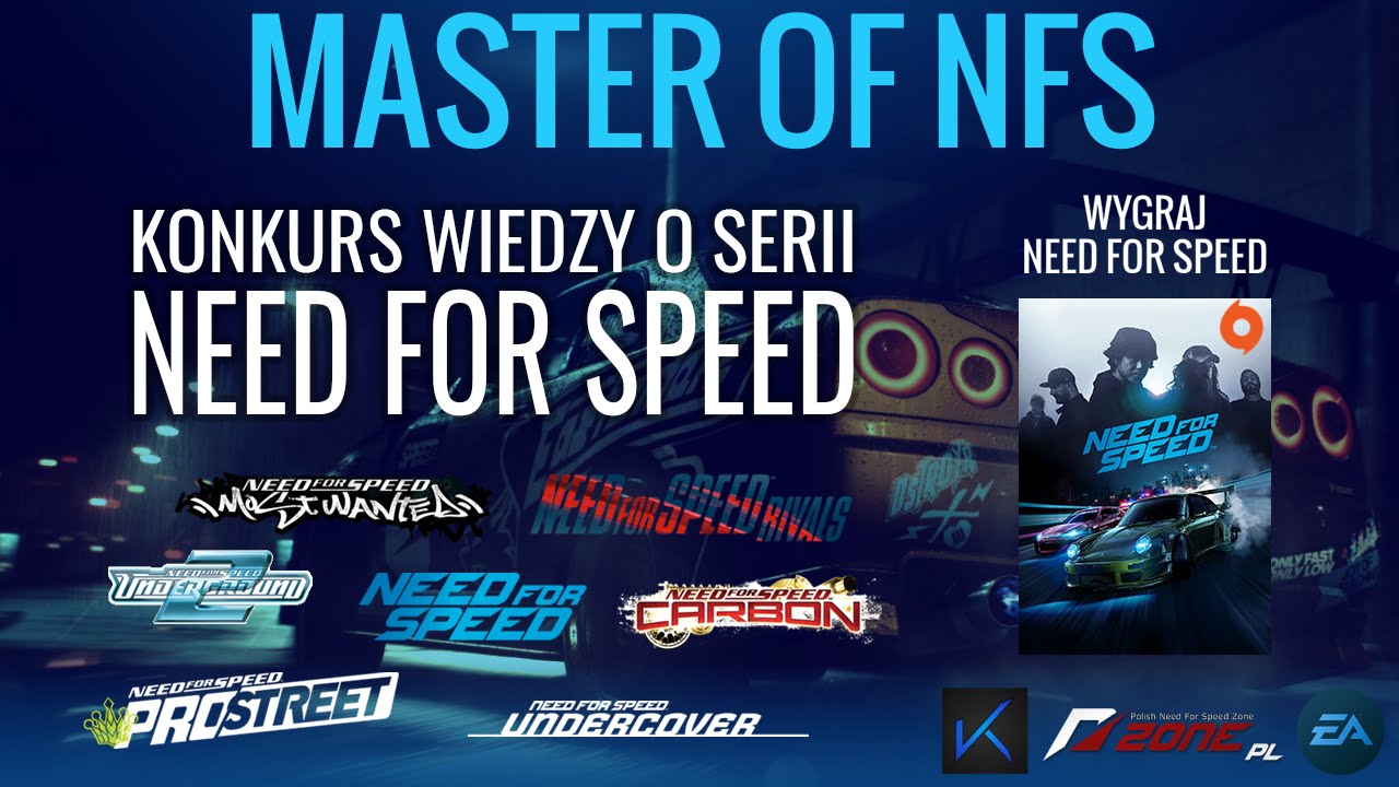 [Master of NFS] Need for Speed, PC, kierownica i konkurs! - YouTube