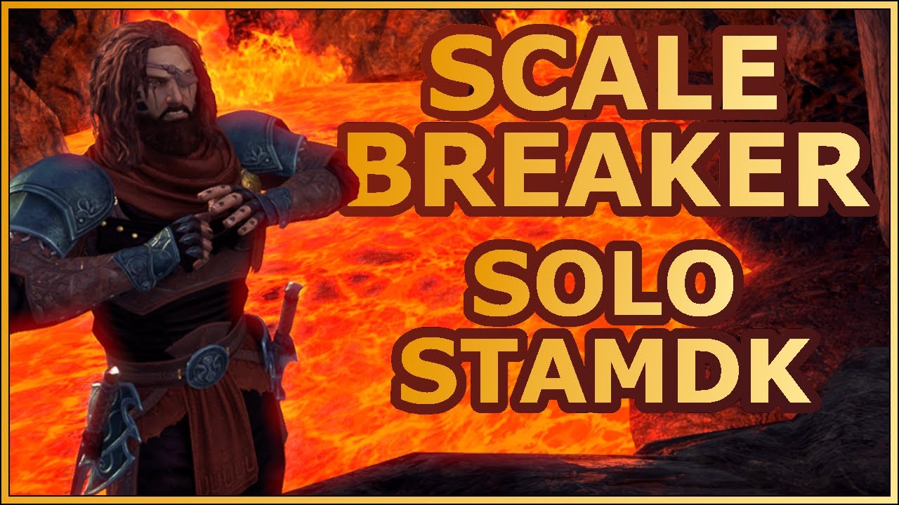 ESO - Scalebreaker - Solo Stamina Dragonknight for ALL Solo Content ...