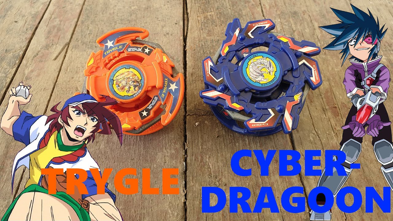 Trygle vs Cyber Dragoon - Jump base 1 vs Jump base 2 - YouTube