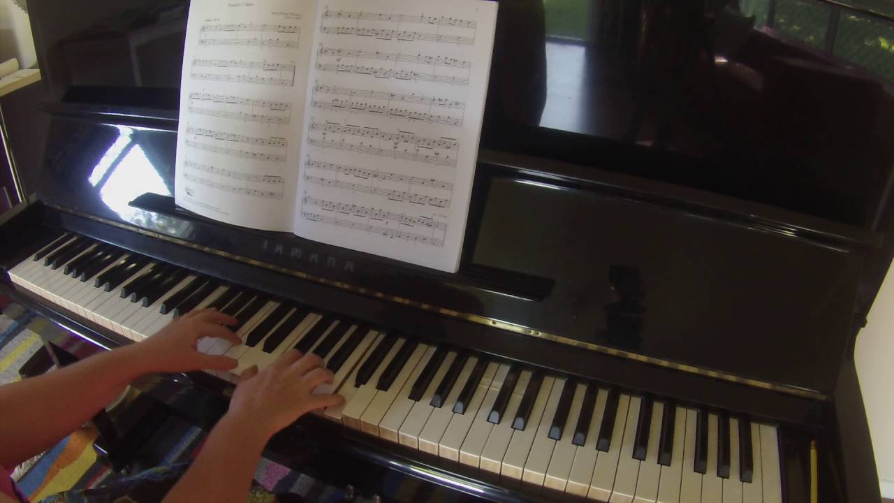 Fantasia in C Major by Georg Philipp Telemann | RCM piano repertoire ...