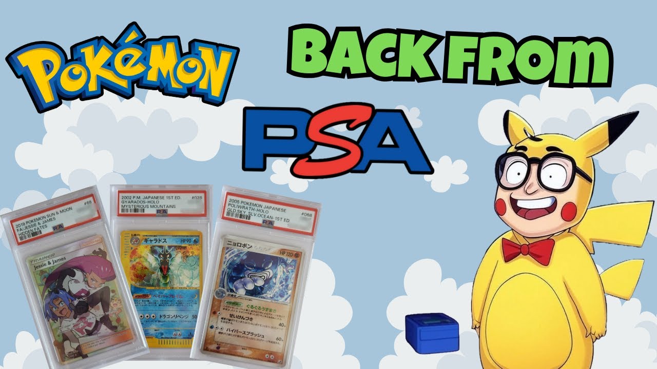 Pokemon PSA Return! 151 Charizard + Skyridge Gyarados! - YouTube