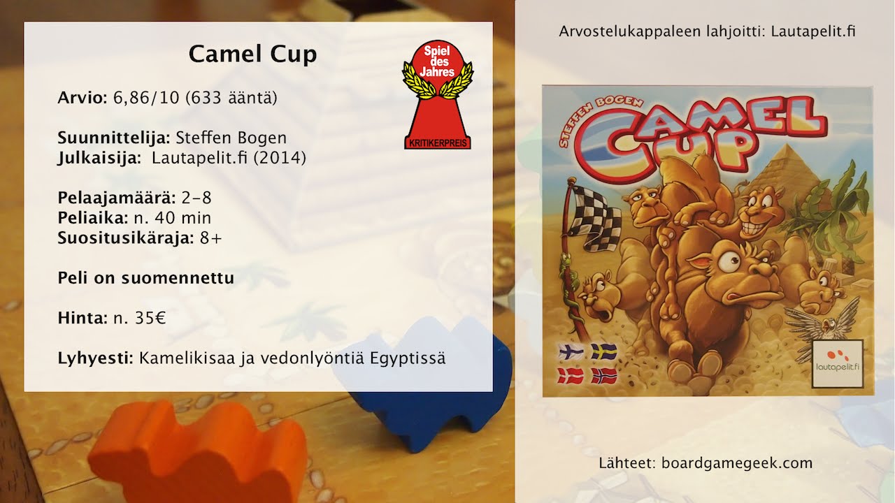 Camel Cup - YouTube