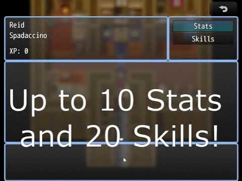 Rpg Maker MZ Plugin: RPG Style Stats and Skill Version 1.4 - YouTube