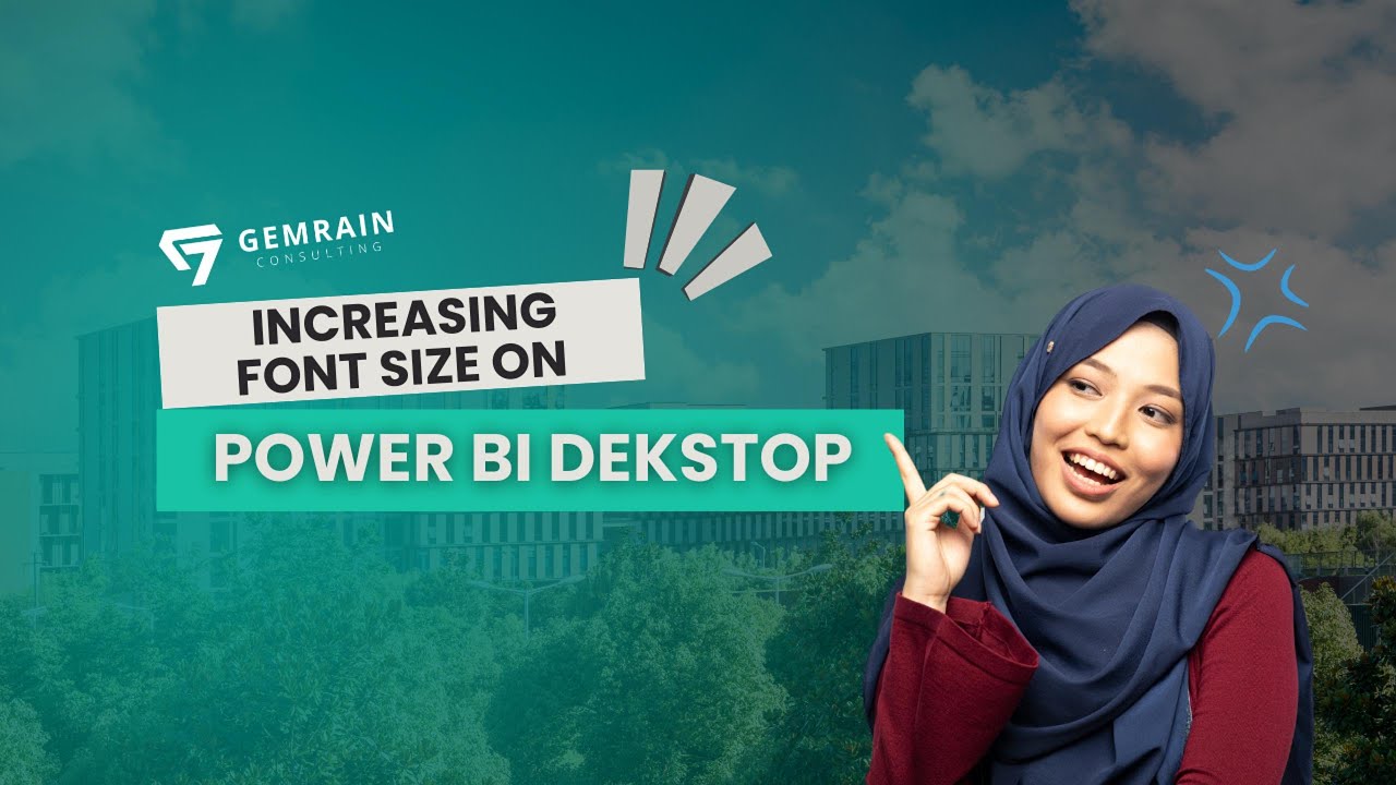 Changing Font Size in Power BI Desktop - YouTube