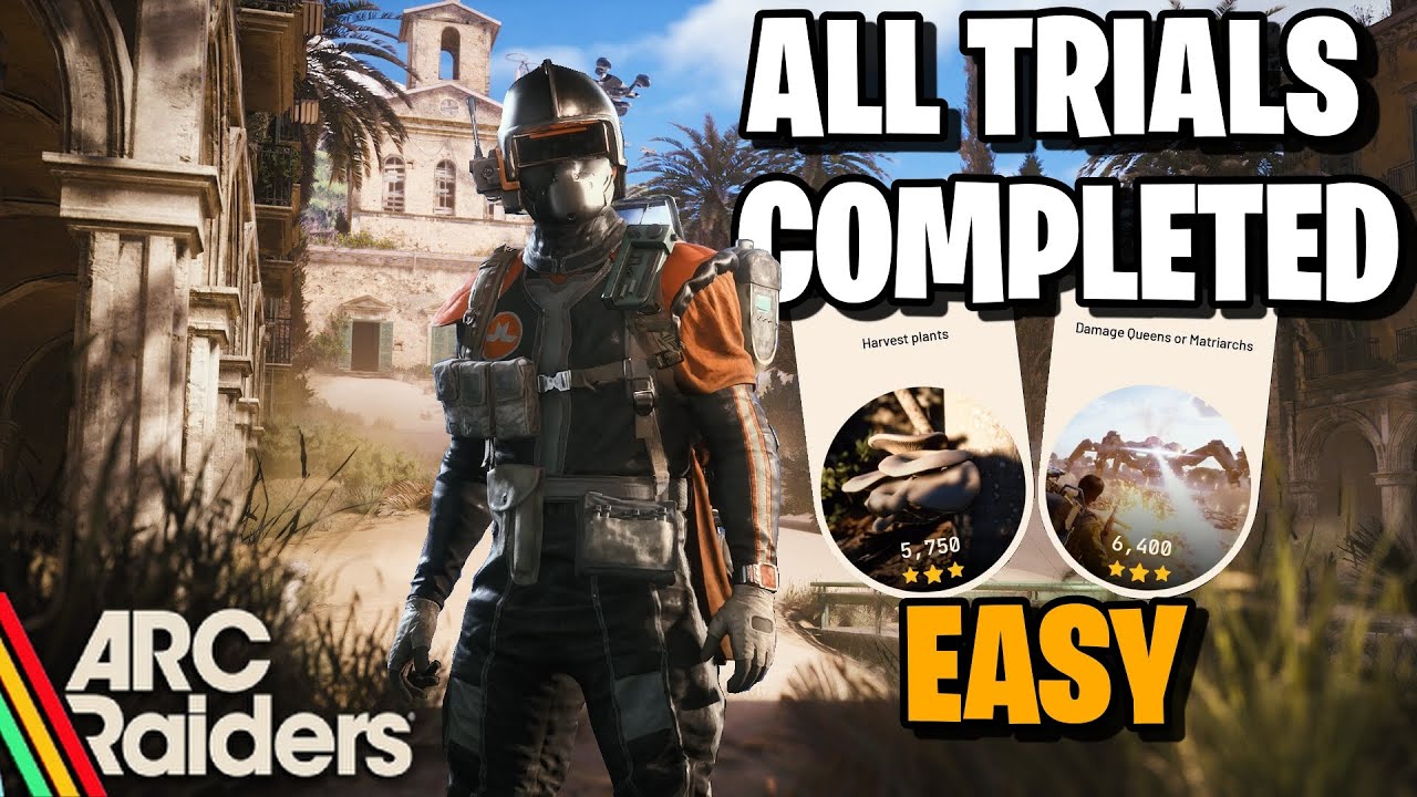 Arc Raiders WEEKLY TRIALS Reset — Complete Everything in MINUTES! - YouTube
