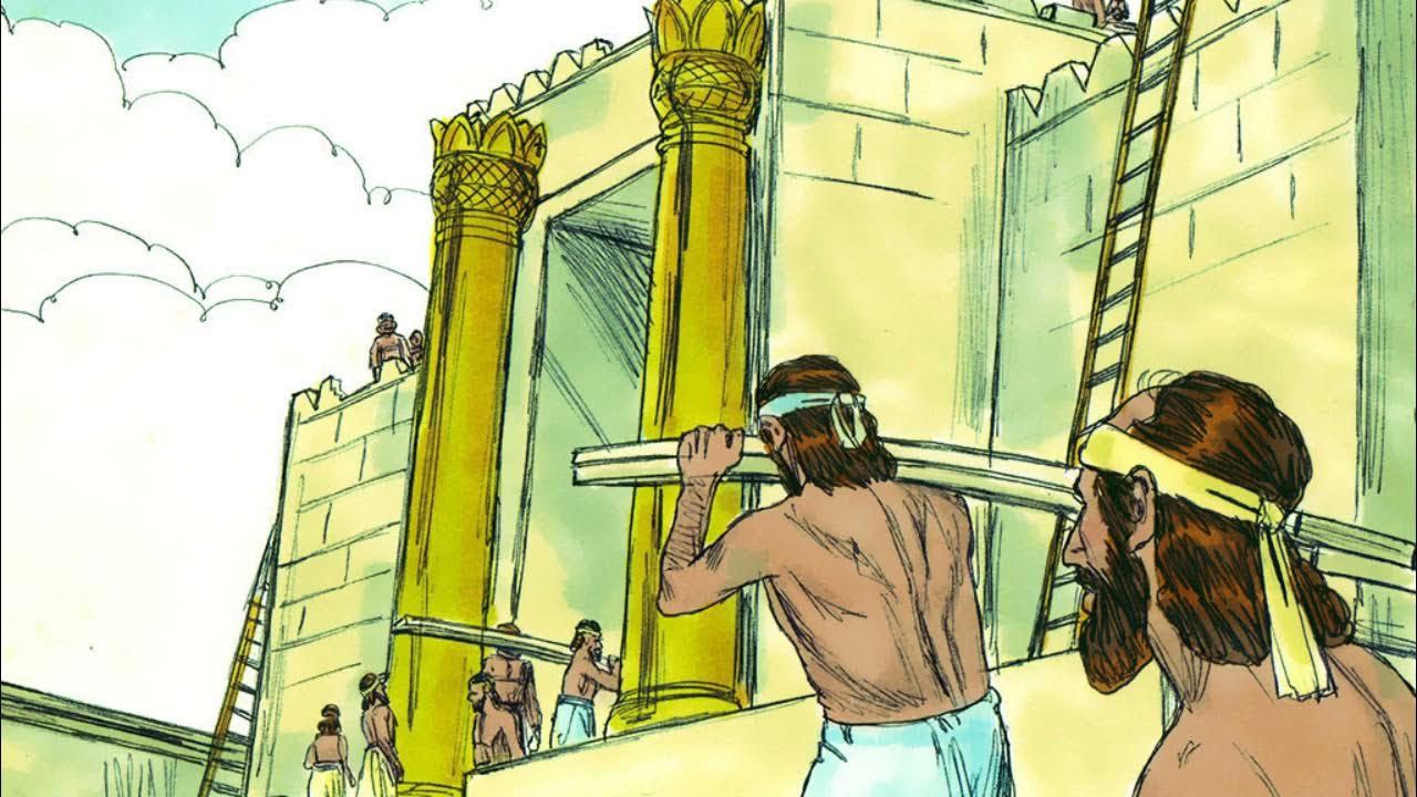 Animated Bible Stories: King Solomon Builds The Temple| 1Kings 5: 1-18 ...