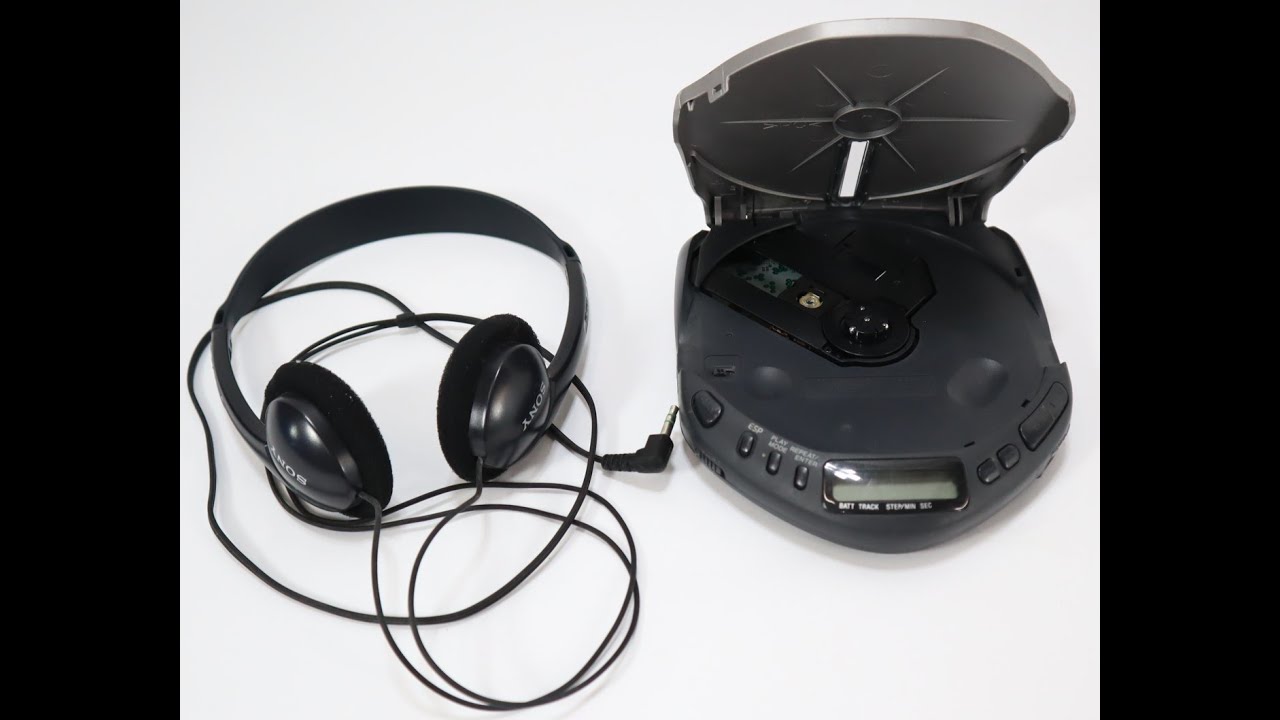 Sony Discman ESP With Mega Bass Cd Compact Disc Player Portable Model ...
