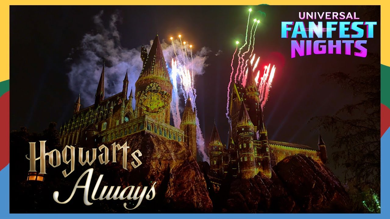 Hogwarts Always Full Show | Universal Studios Fan Fest Nights Hollywood ...
