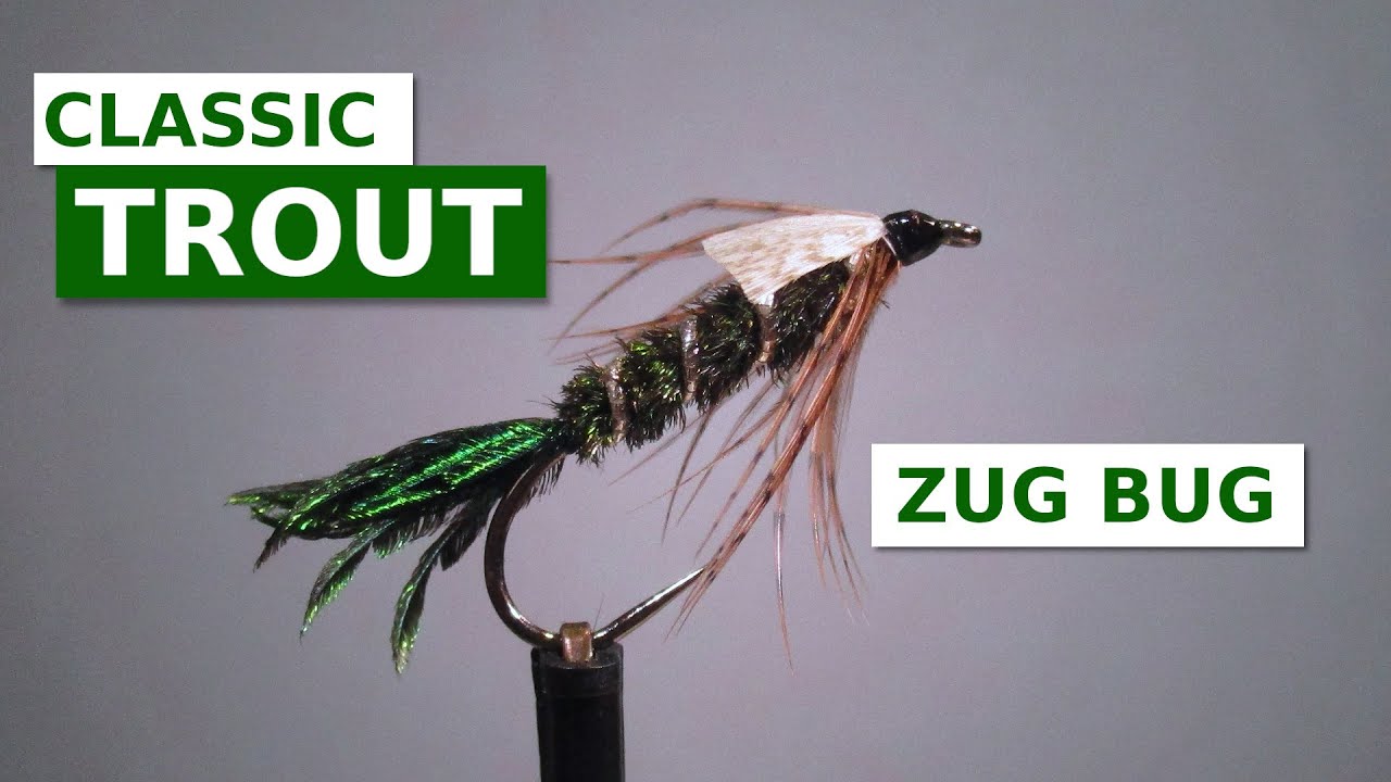 Fly Tying the Zug Bug (Classic Nymph Fly Pattern) - YouTube