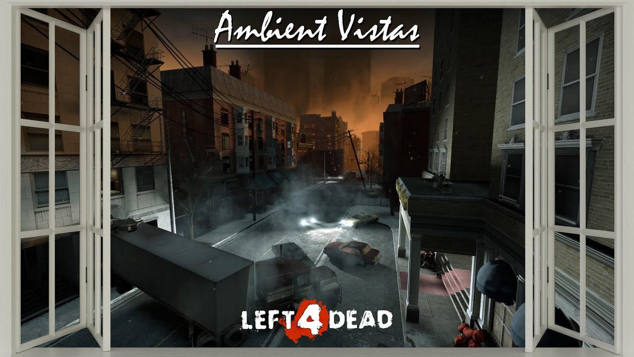 Abandoned Street, Zombie Apocalypse Ambience - Left 4 Dead | Ambient ...