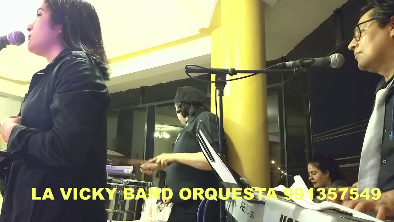 LA VICKY BAND ORQUESTA/ NO LE PEGUE A LA NEGRA - YouTube