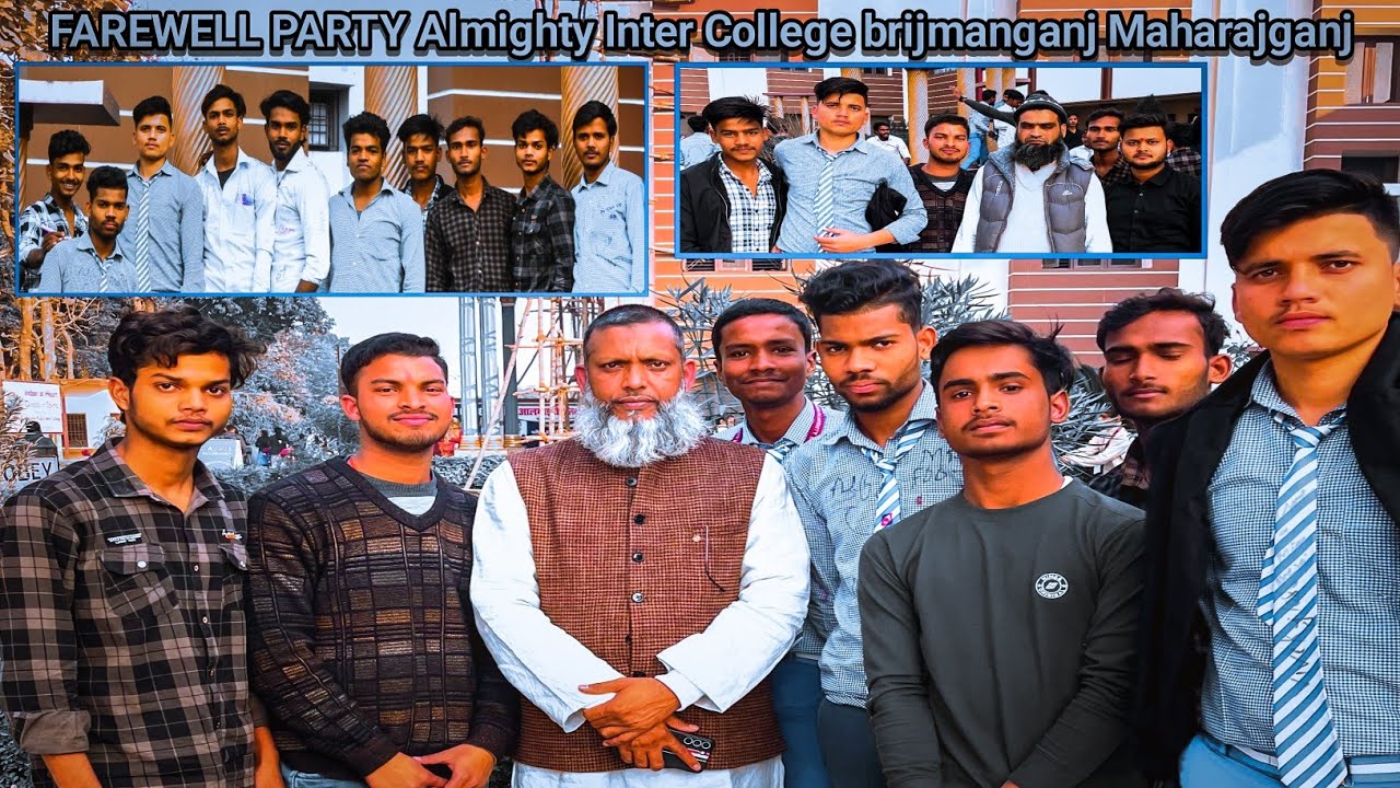 FAREWELL PARTY | Celebration with almighty Intermediate College ...
