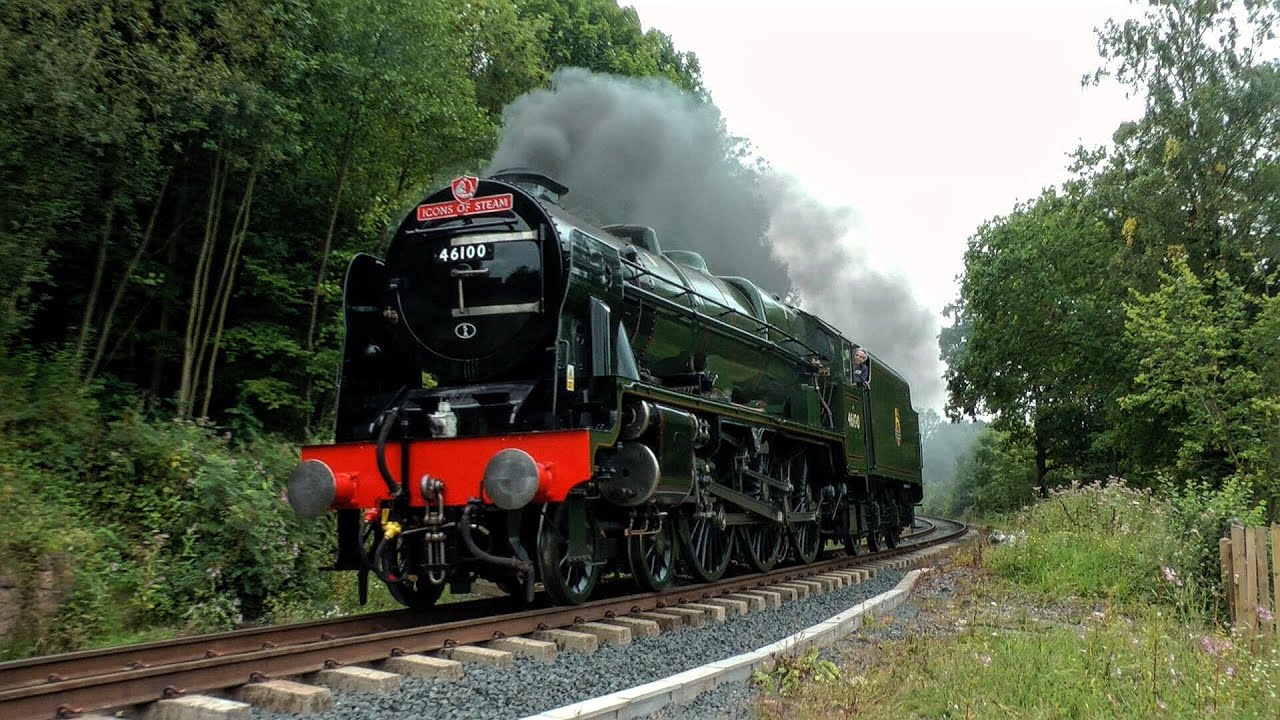 46100 'Royal Scot' on test - The Severn Valley Railway - 9th & 10th ...