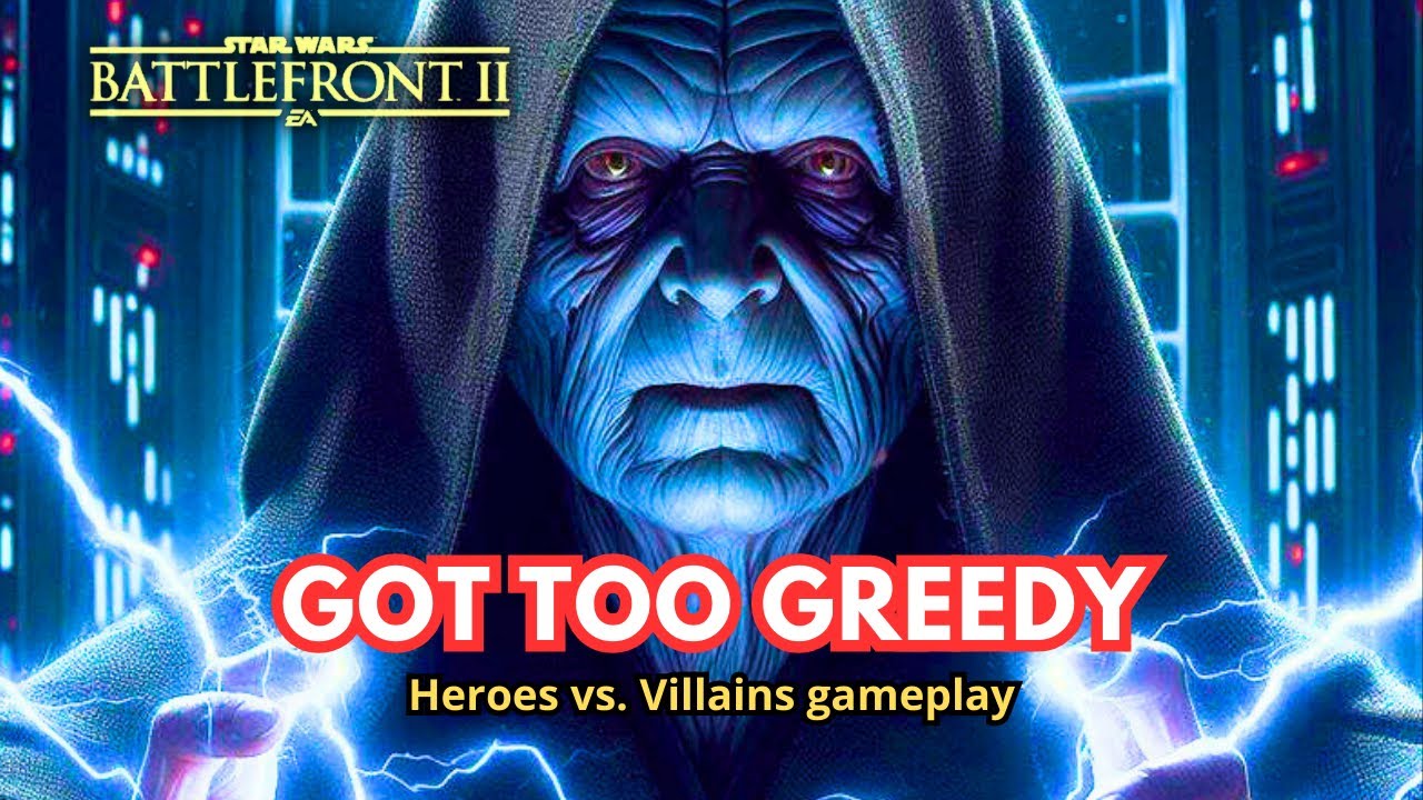 Got too greedy - Star Wars Battlefront 2 - HvV gameplay - YouTube