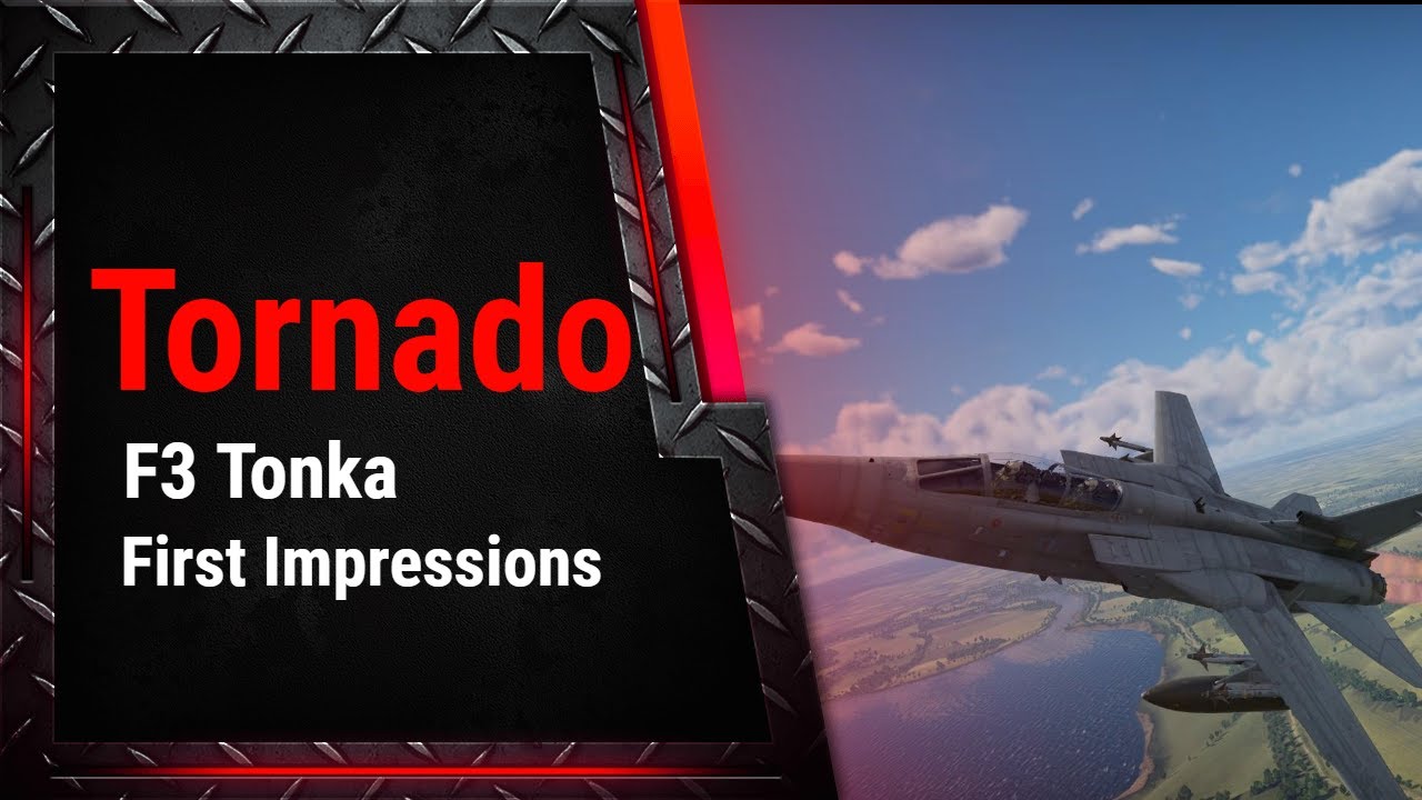 The UK's New interceptor Tornado F3 - war thunder - YouTube