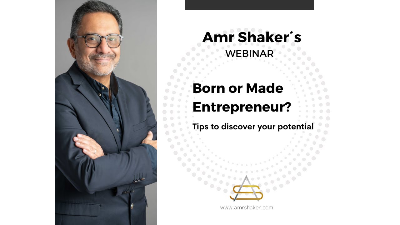 Born or Made Entrepreneur Webinar - YouTube