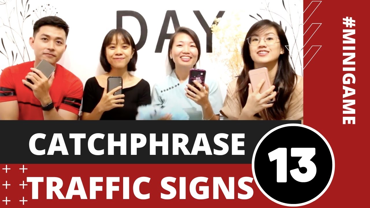 Đuổi Hình Bắt Chữ - CatchPhrase #13 BIỂN BÁO GIAO THÔNG : TRAFFIC SIGNS ...