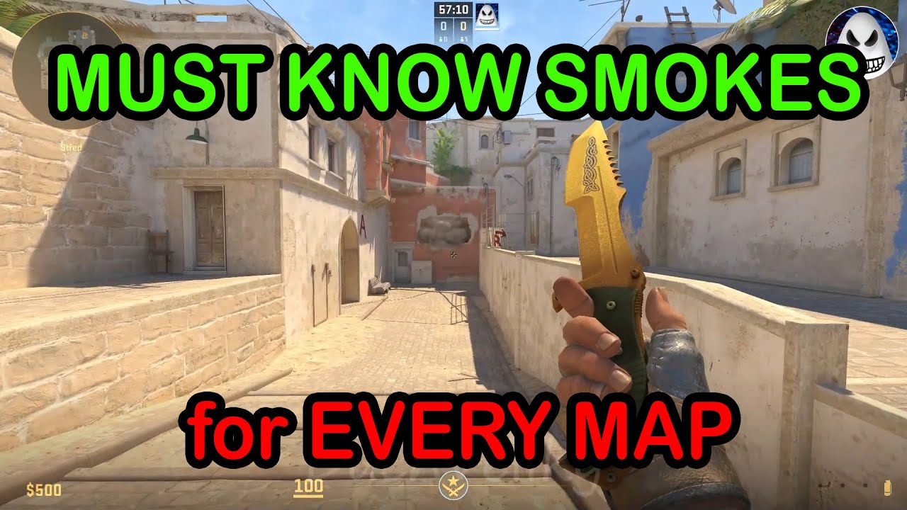 TOP MUST KNOW SMOKES for EVERY MAP in CS2 - YouTube